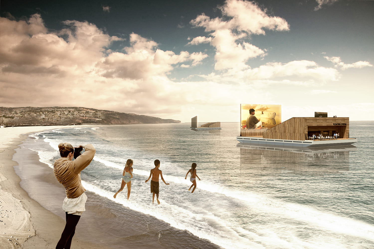 Take a peek at this 3rd-prize [DAKAR] Temporary Cinema entry