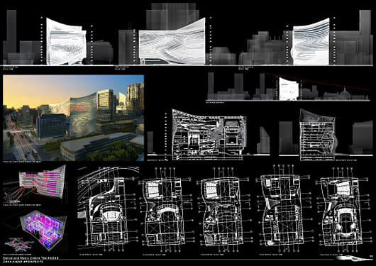 The Hague Dance and Music Center Finalist: Zaha Hadid Architects
