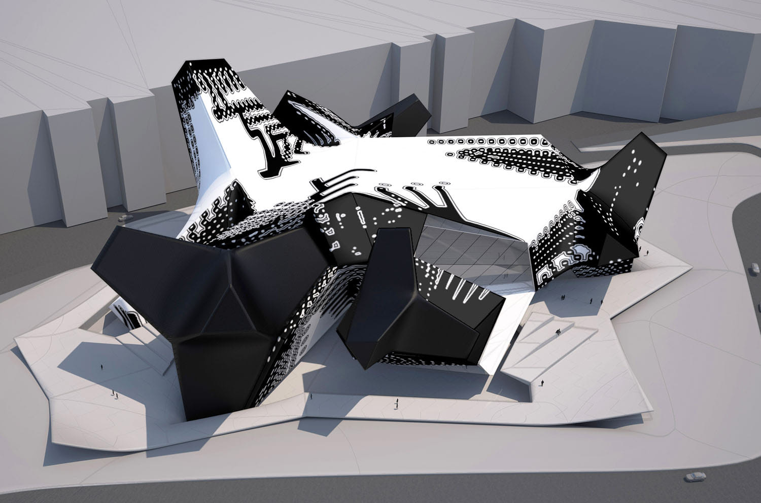 Moscow New NCCA Entry by Tom Wiscombe Design