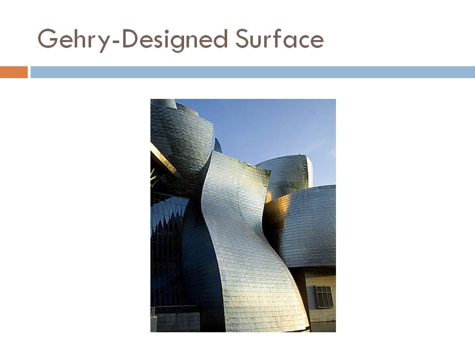 FEM Analysis Project - Frank Gehry Cladding System | Gallery | Archinect