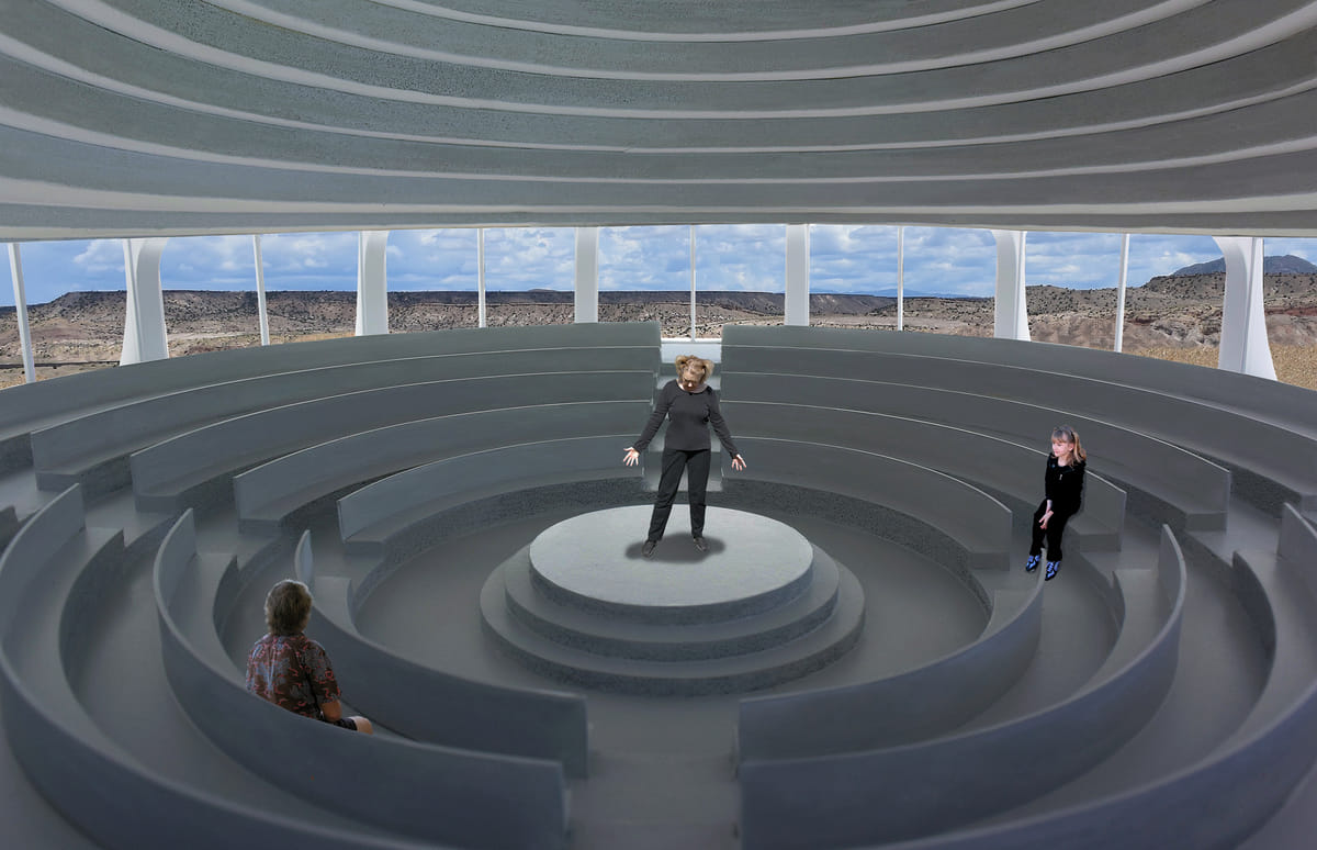 The Cosmic Gathering Place | michael jantzen | Archinect