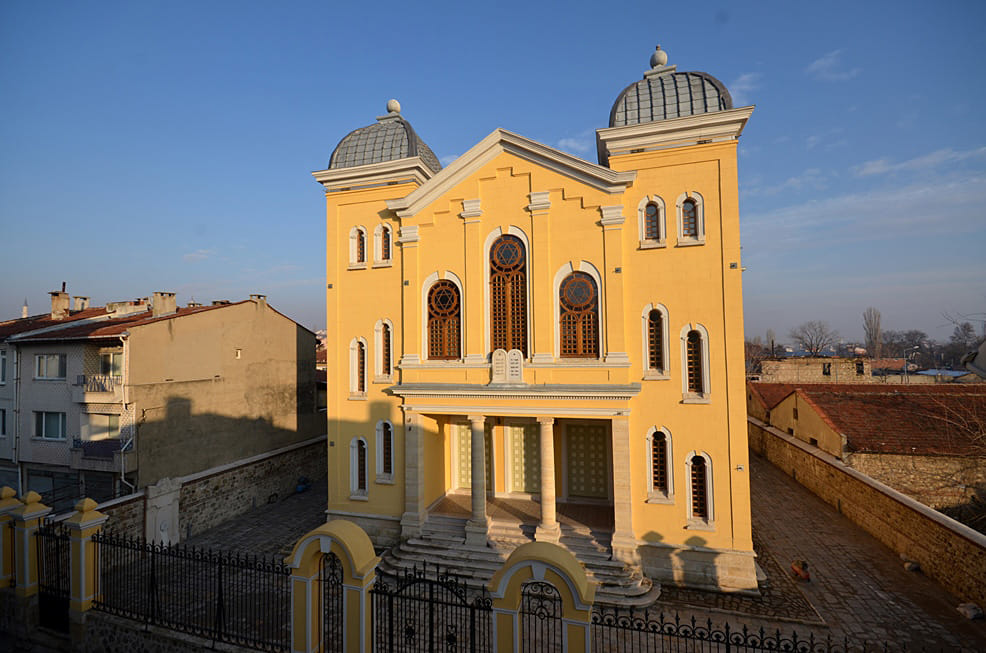Great Synagogue of Edirne in Turkey, Europe's third largest synagogue ...
