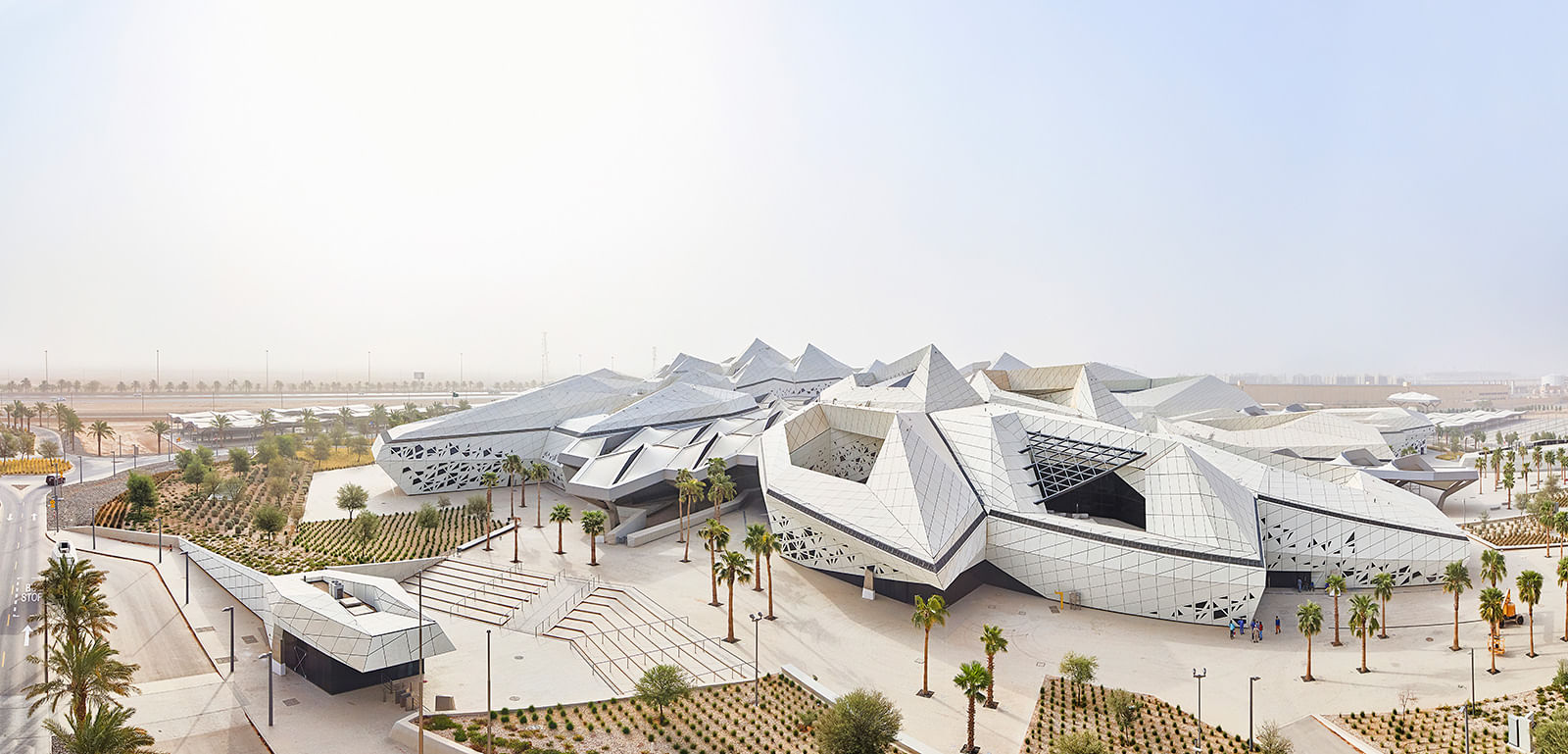 Closer look at Zaha Hadid Architects' new hexagonal KAPSARC campus in ...