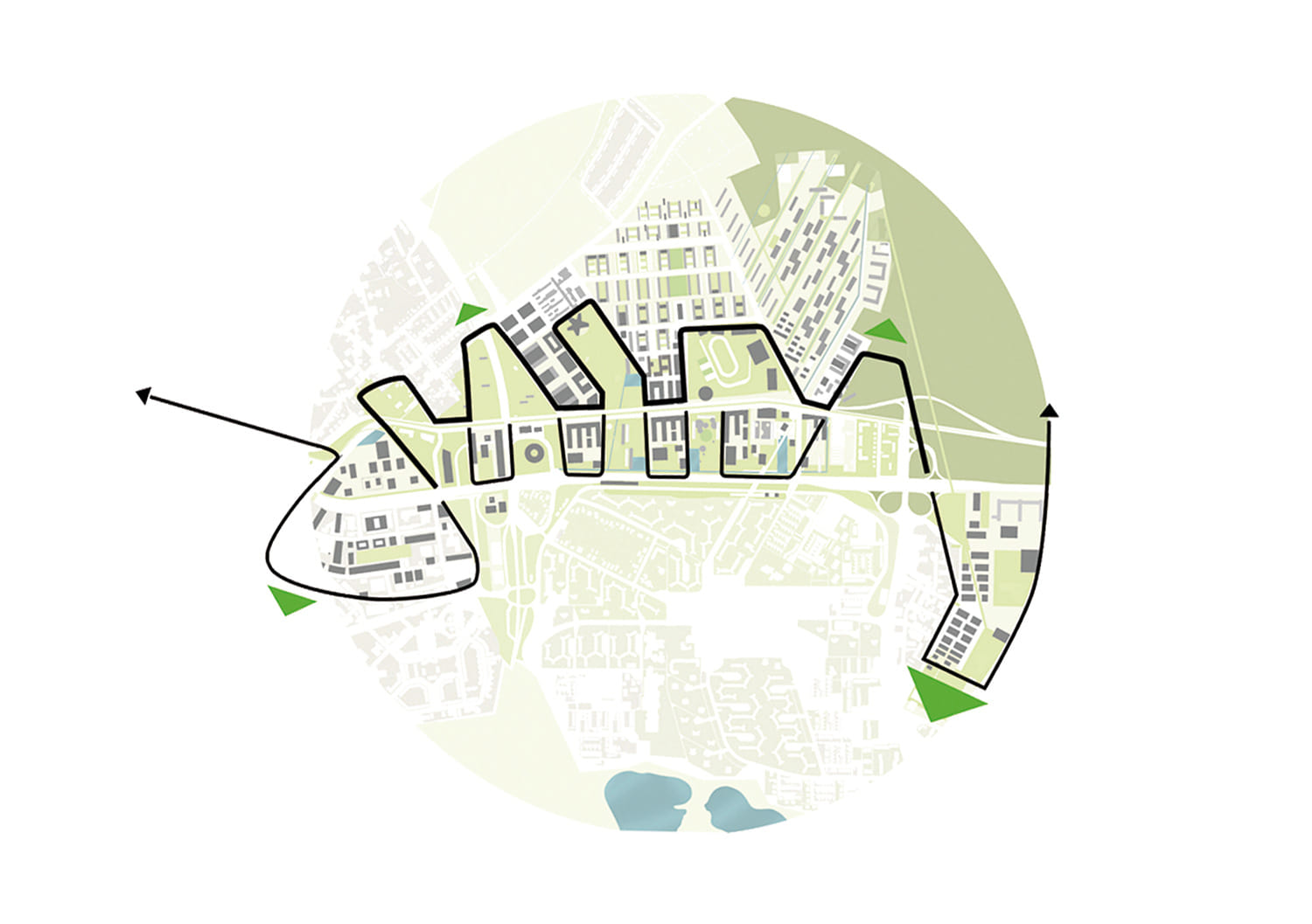 Mannheim's Connection by KH studio - 1st-prize entry for E12 Europe ...