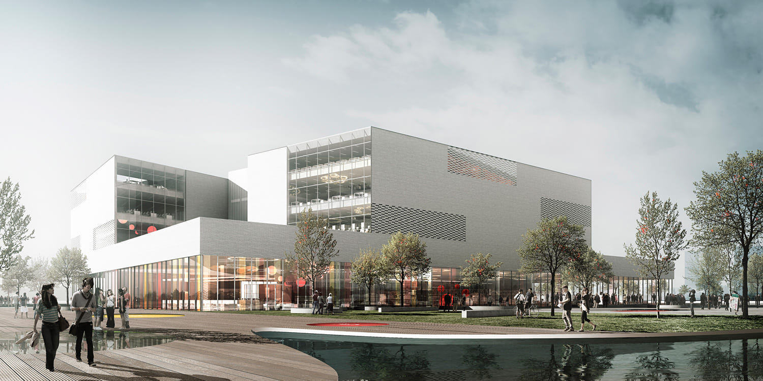 schmidt hammer lassen to design new Ningbo Central Library in Ningbo ...