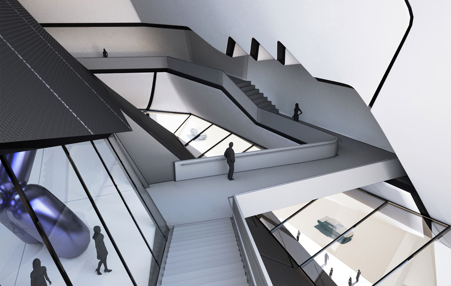 Taichung City Cultural Center Entry by Tom Wiscombe Design