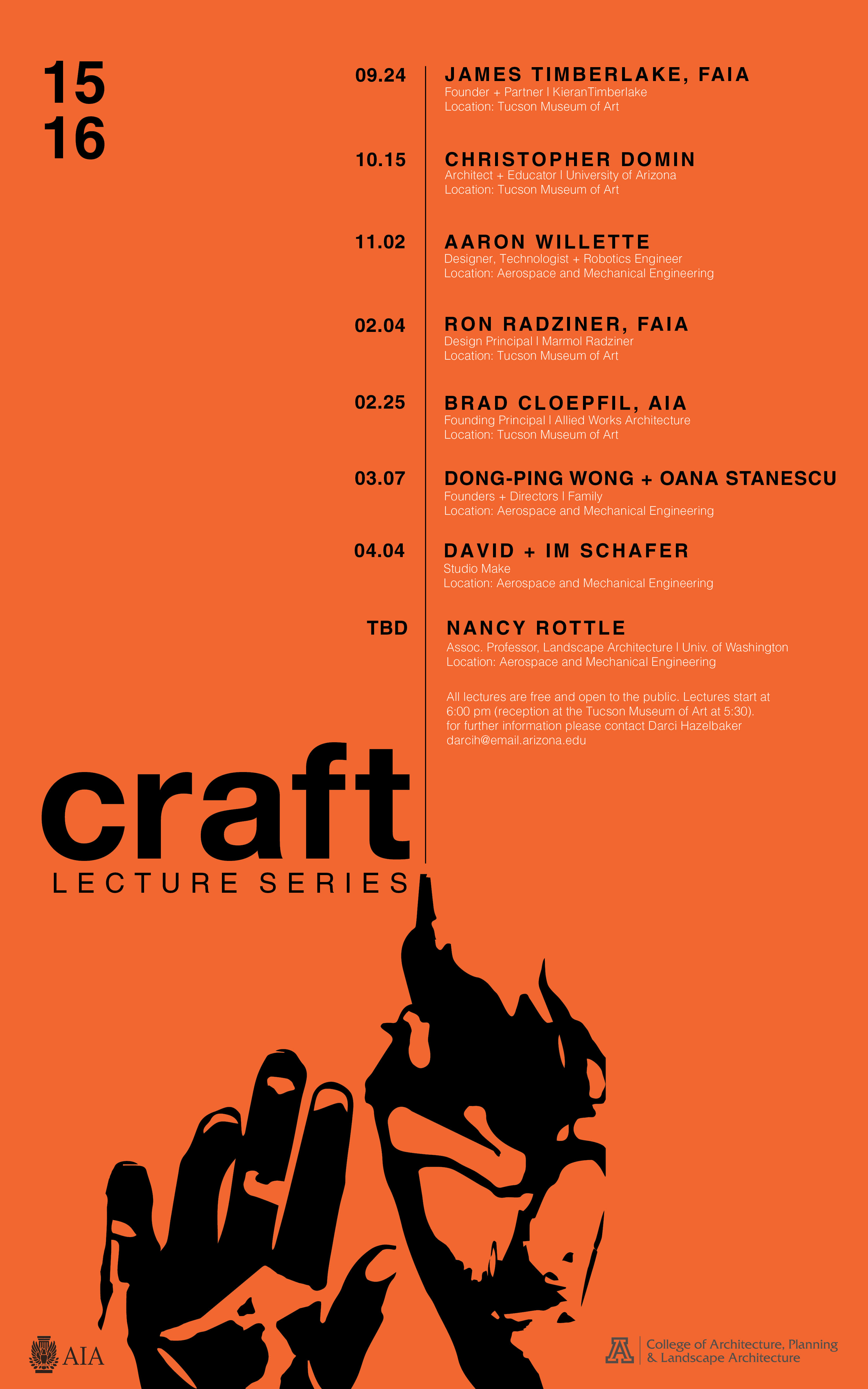 Get Lectured: University of Arizona, 2015-2016 | News | Archinect