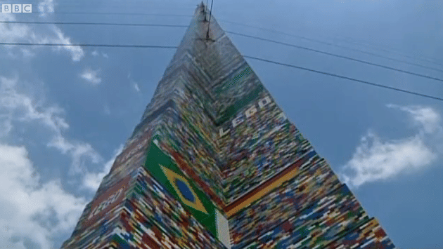 Children build 'world's tallest' Lego tower in Brazil | News | Archinect