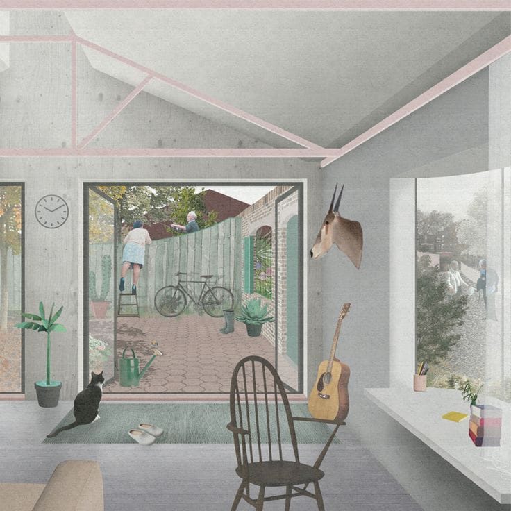 Help with collage/render | Gallery | Archinect