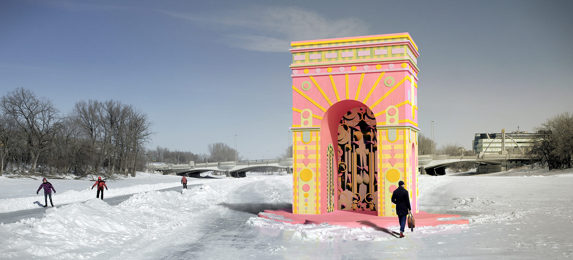 Winning designs of Toronto's Winter Stations 2021 competition