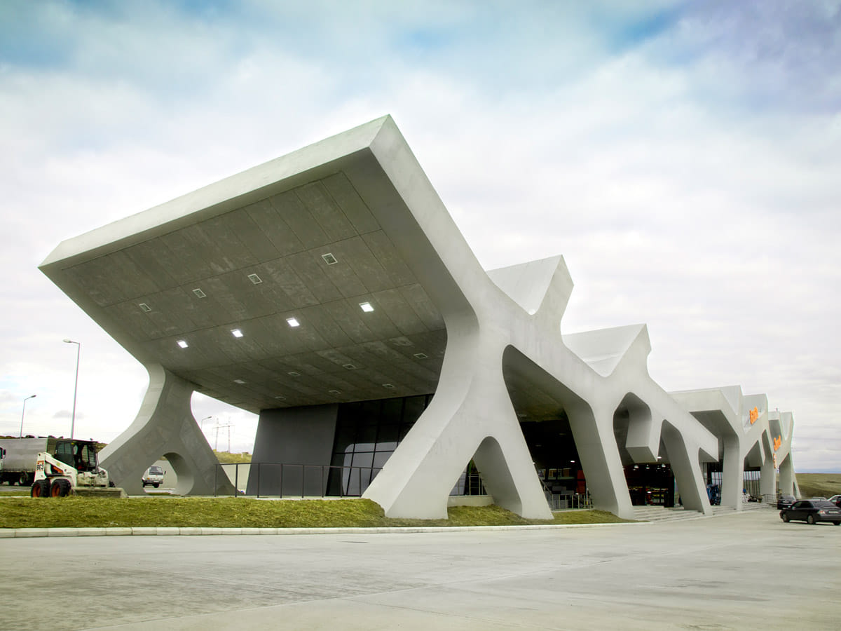 J. MAYER H. Designs Series of Highway Rest Areas in Georgia