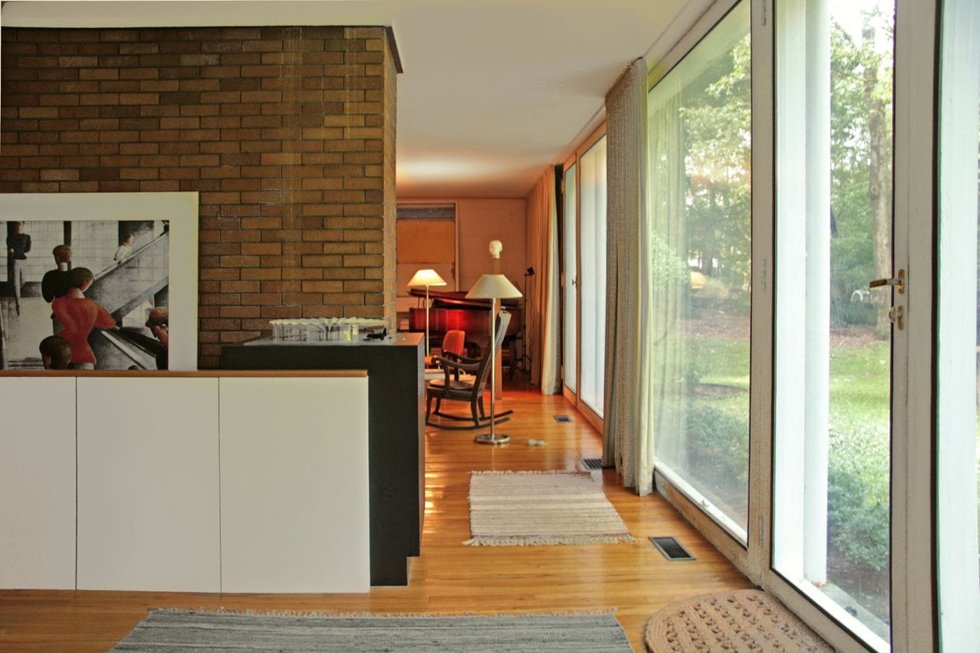The Booth House, Philip Johnson's first constructed commission, now up ...