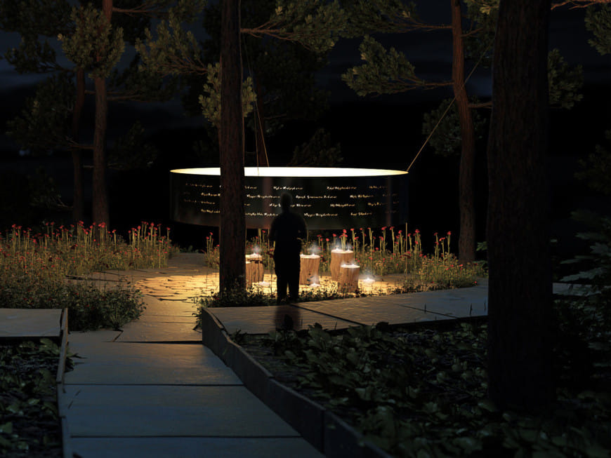 "The Clearing", memorial to Norway's July 22 attacks, opens on the ...