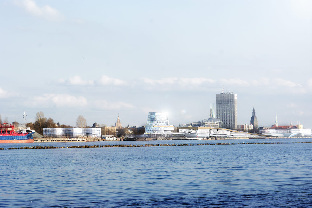 Riga Passenger Terminal | ZAPF ARCHITECTURAL RENDERINGS | Archinect