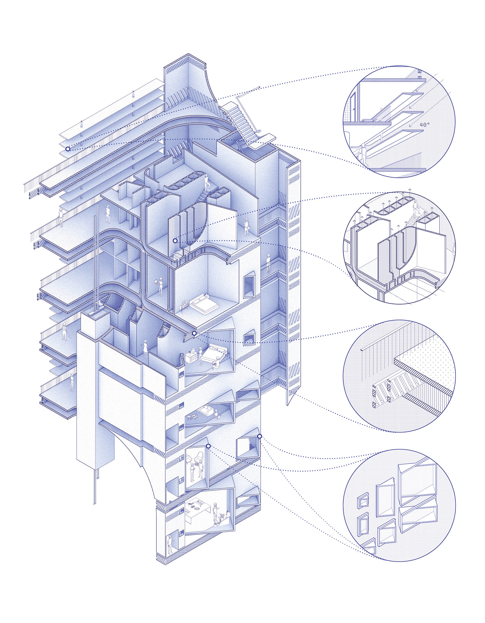 The winning SKYHIVE 2020 Skyscraper Challenge designs