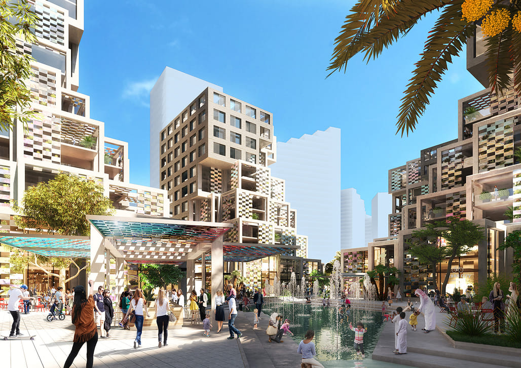 MVRDV reveals “Pixel” mixed-use scheme for their first UAE project ...