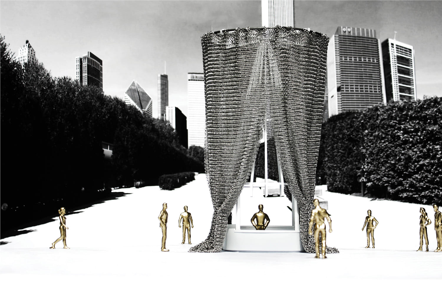 Team Ultramoderne's "Chicago Horizon" wins Chicago Lakefront Kiosk ...