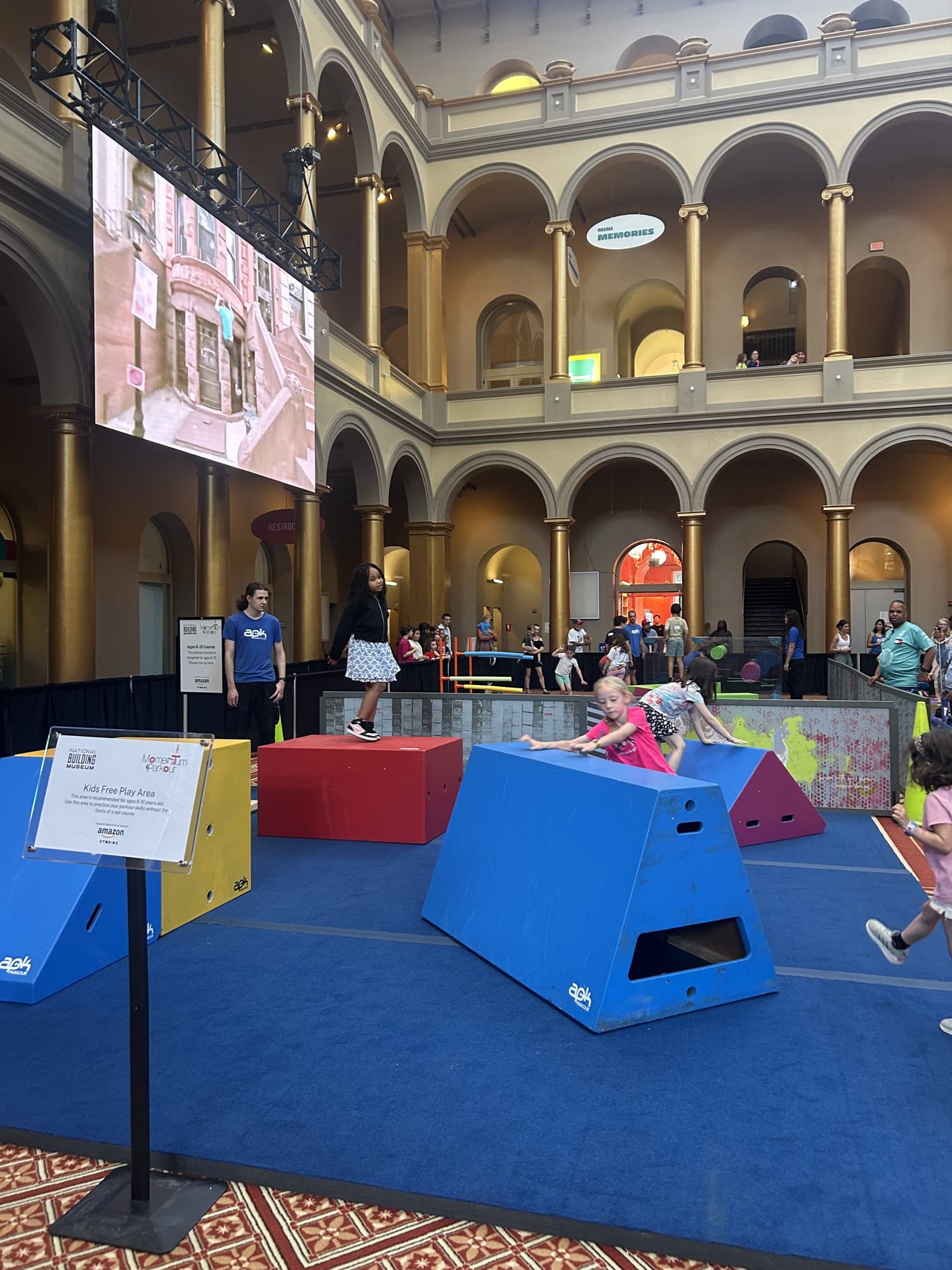 National Building Museum launches Parkour installation | News | Archinect