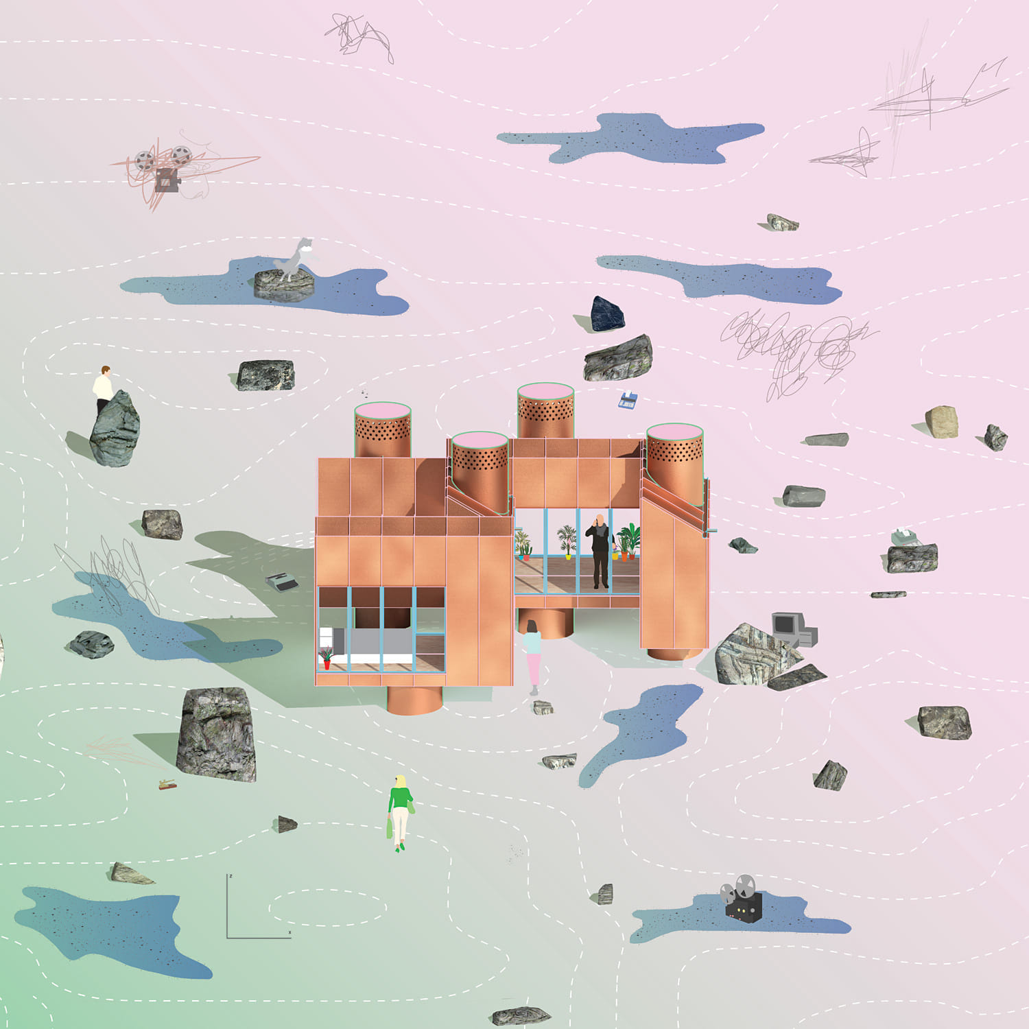 The far-reaching work by "state-of-the-art weirdos" MOS Architects ...