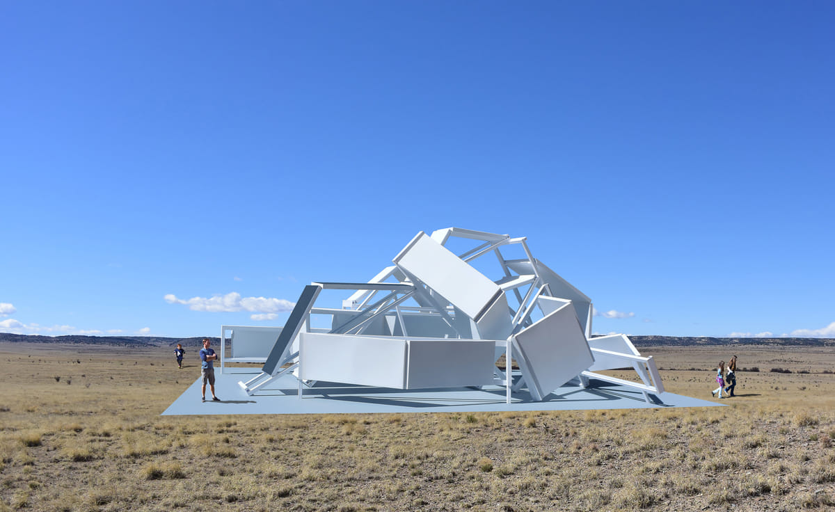 The Interactive Modular Folding Pavilion | michael jantzen | Archinect