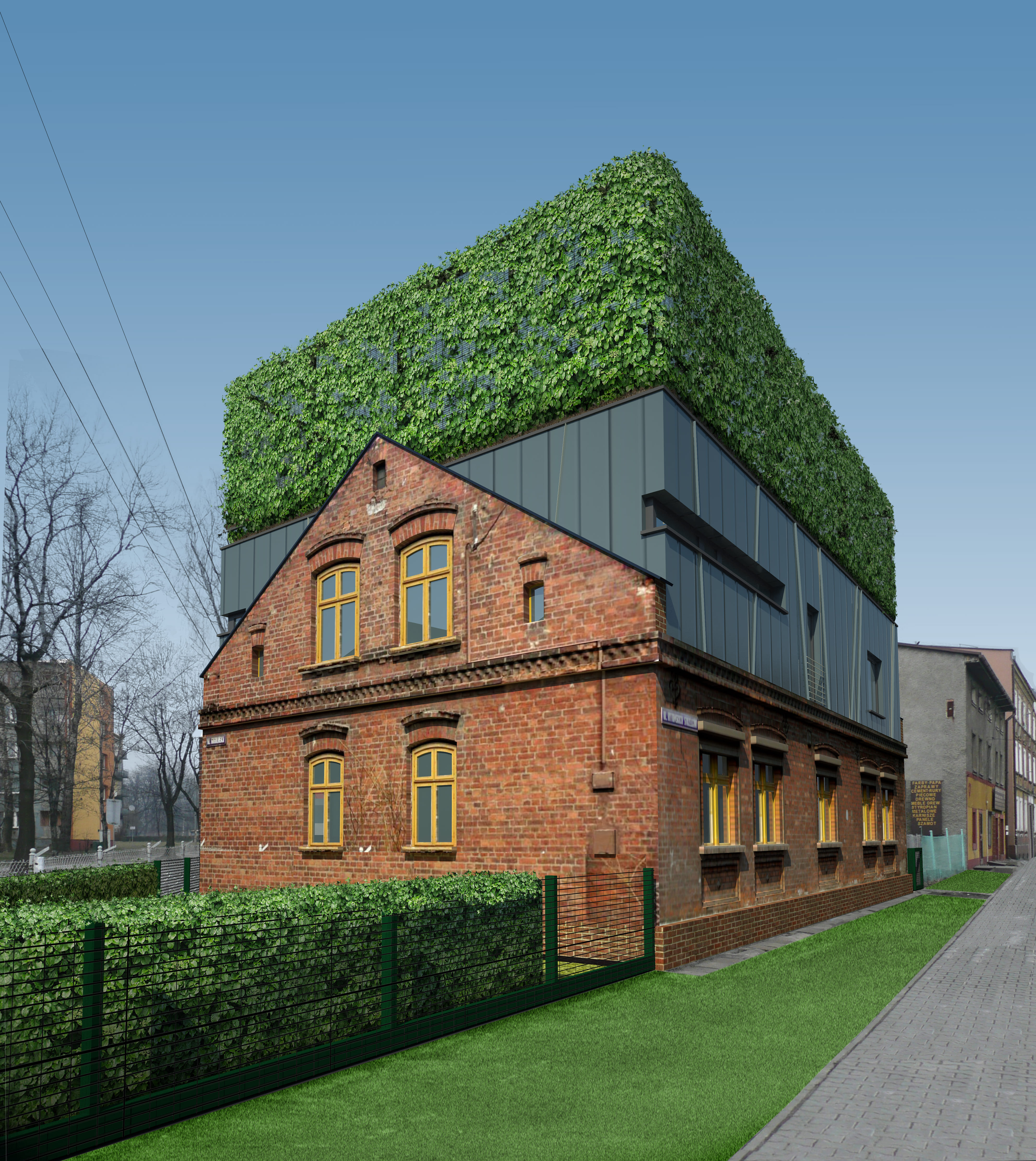 D house- Urban sandwich | ZALEWSKI ARCHITECTURE GROUP | Archinect