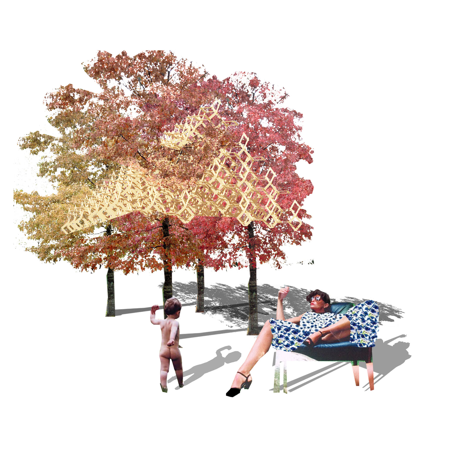 OMG! designs "Primitive Hut," a pavilion that will decompose over time ...