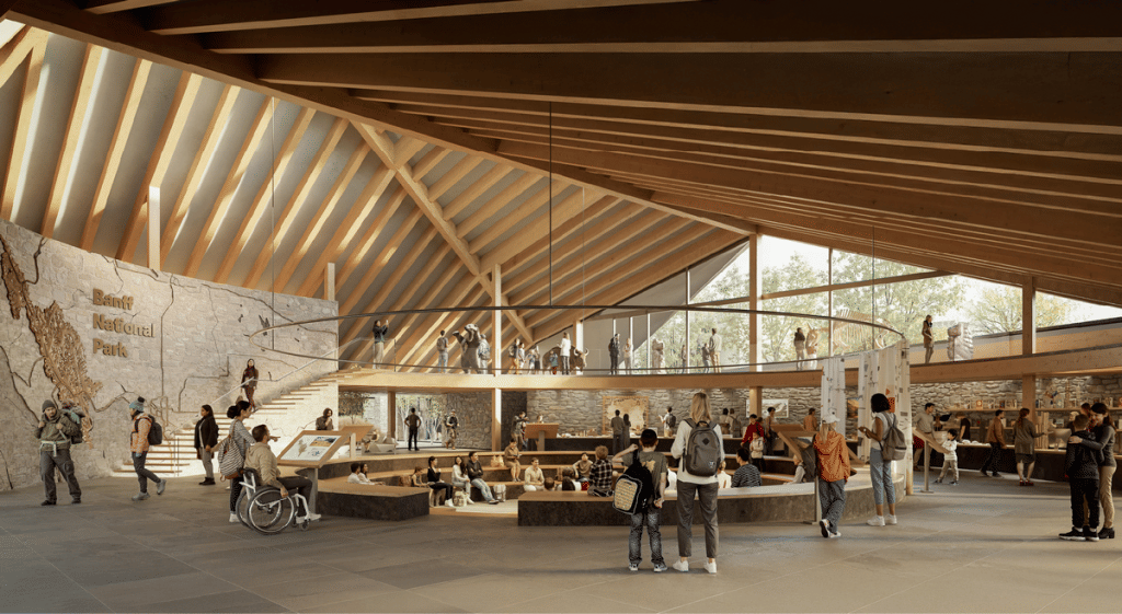 Kengo Kuma & Paul Raff Studio win Alberta national park visitor center ...