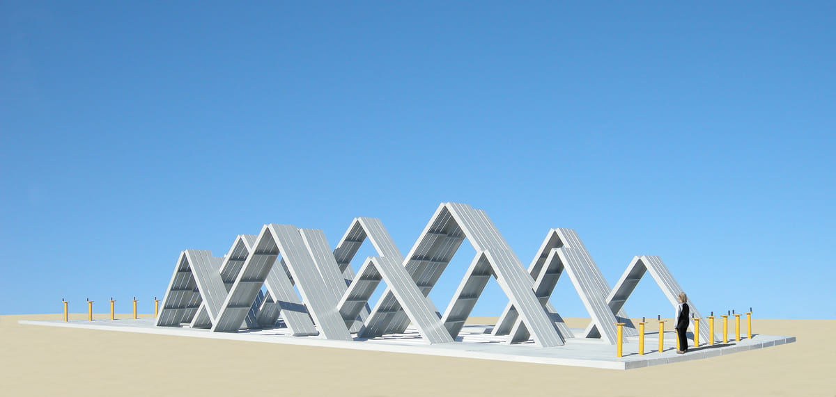 The Interactive Transformable Plaza | michael jantzen | Archinect