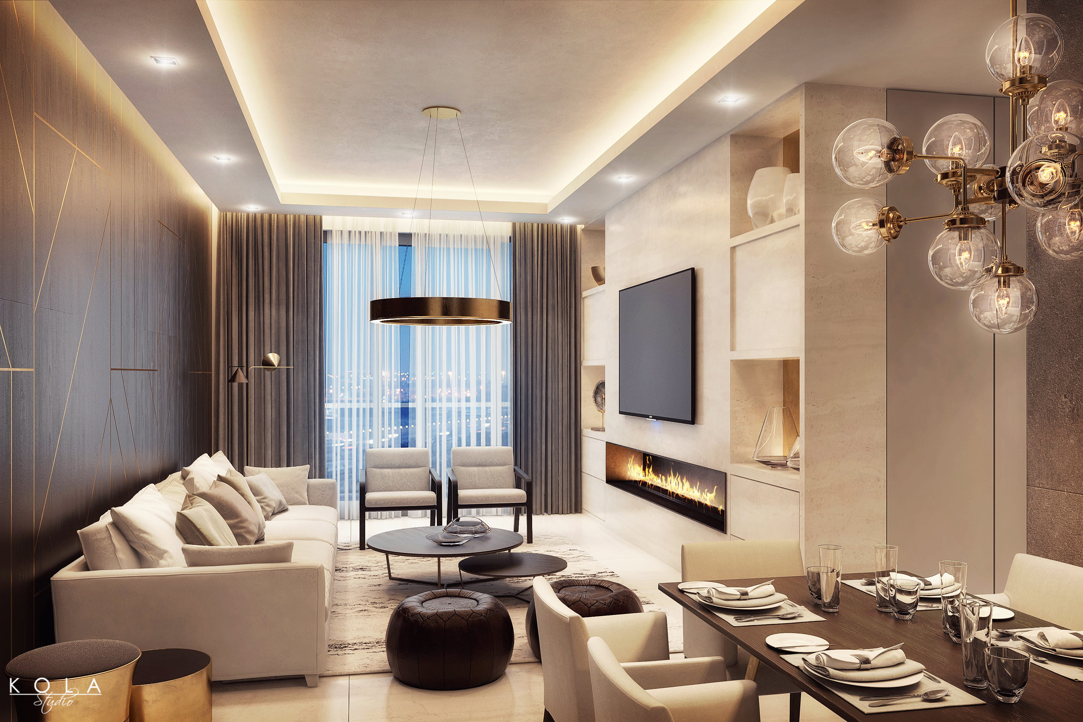 Modern middle eastern interiors | KOLA Studio Architectural ...