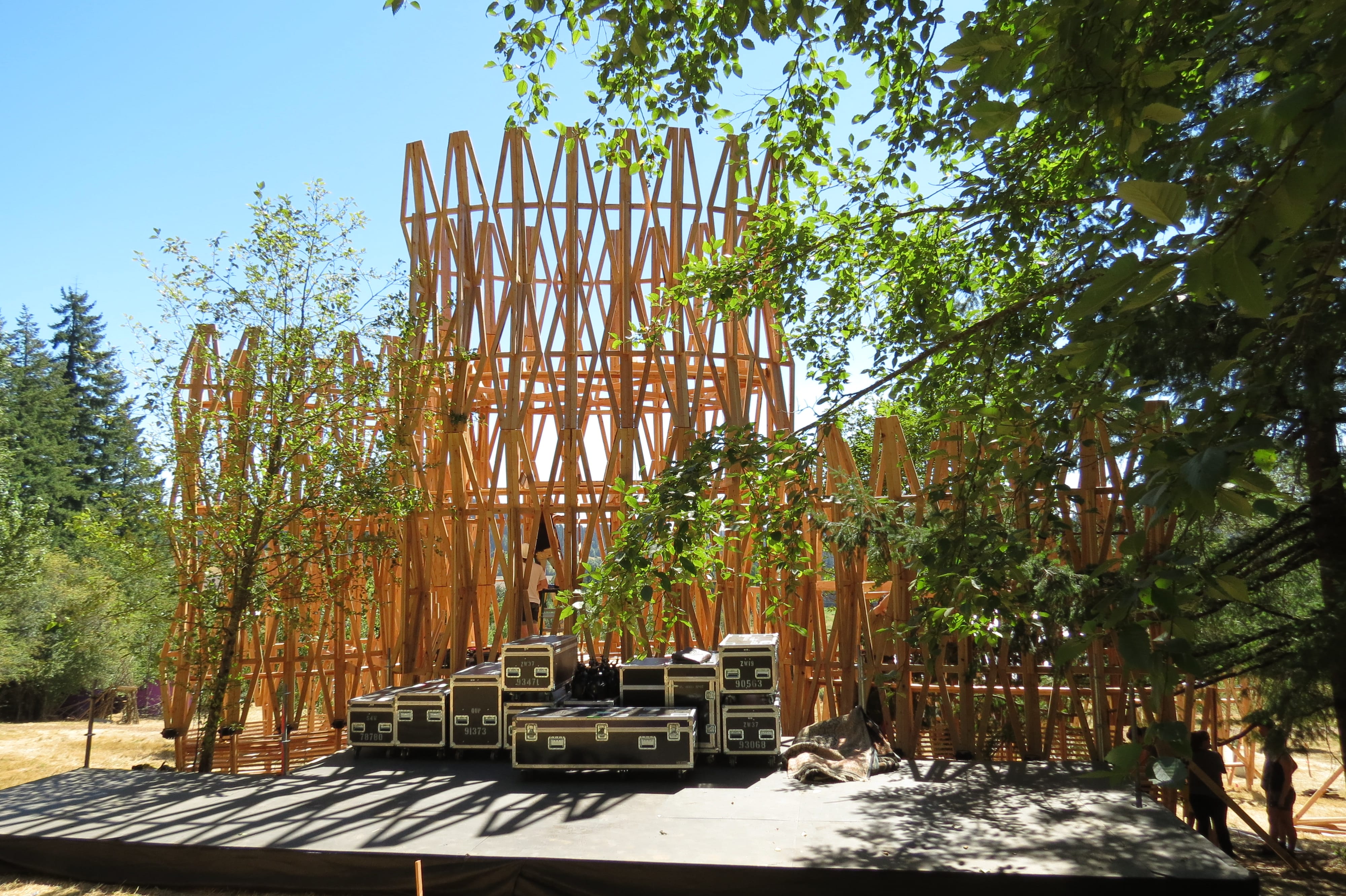 Pickathon Festival stage, designed by PSU students, will be turned into ...