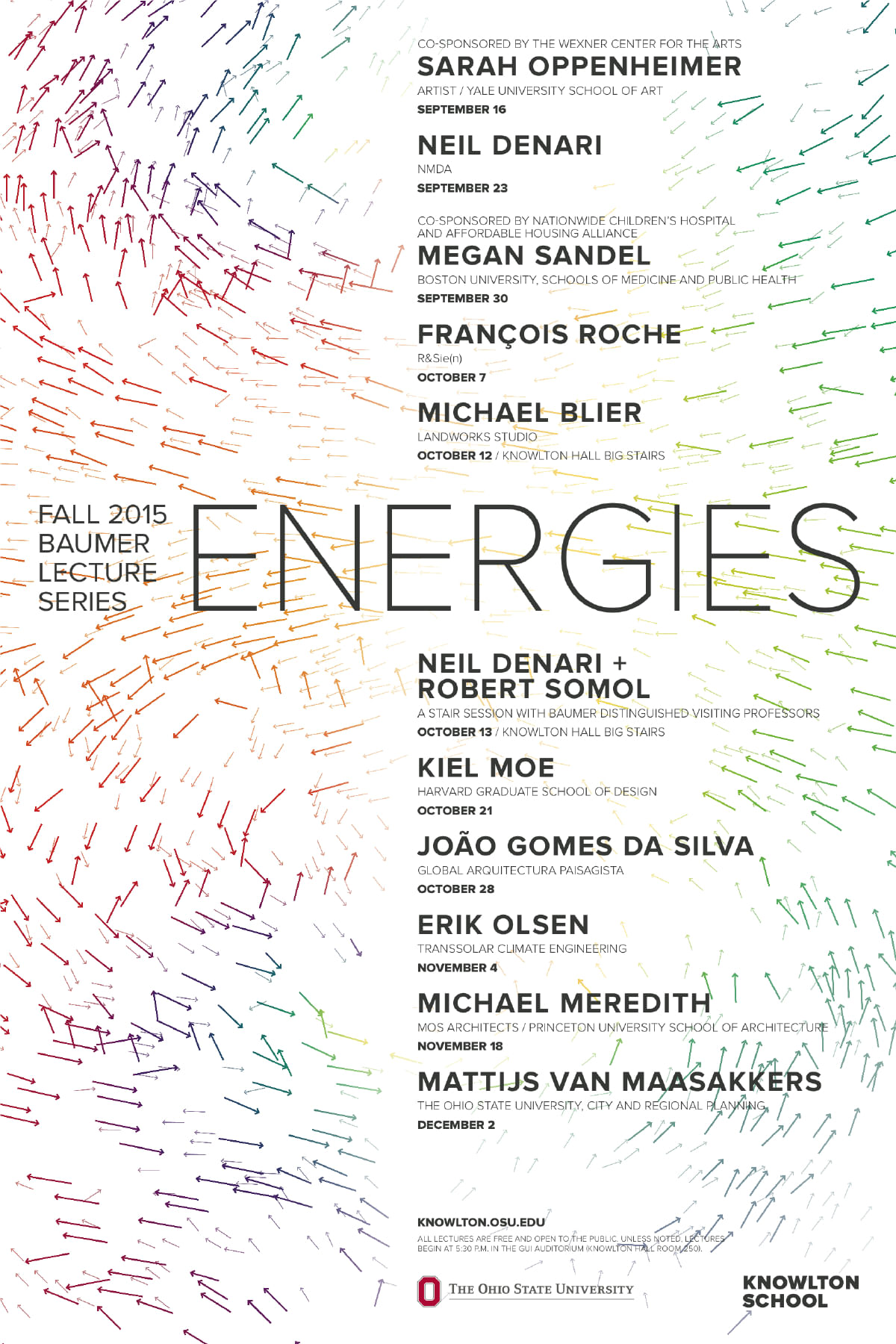 Get Lectured: Ohio State University, Fall '15 | News | Archinect