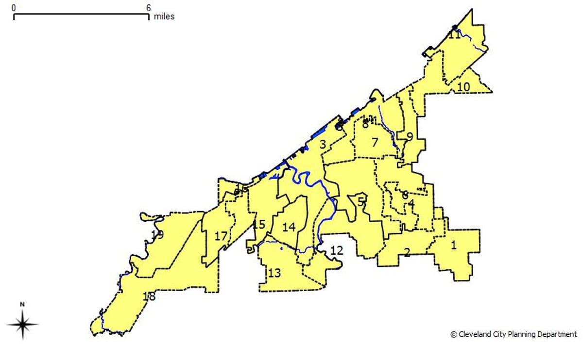 GIS analysis of Connecting Cleveland 2020 Citywide Plan | Blogs | Archinect