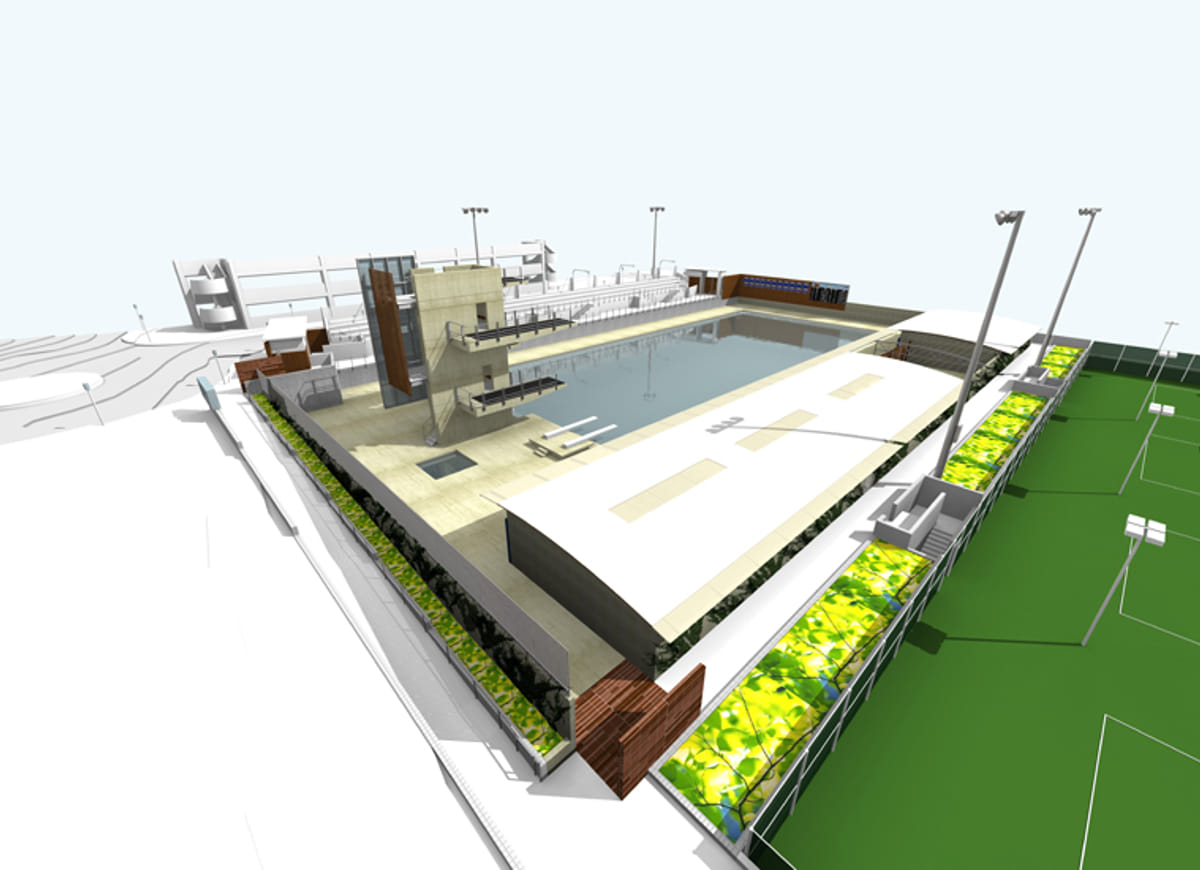 UCLA Spiker Acquatic Center | Patrick Jackson | Archinect