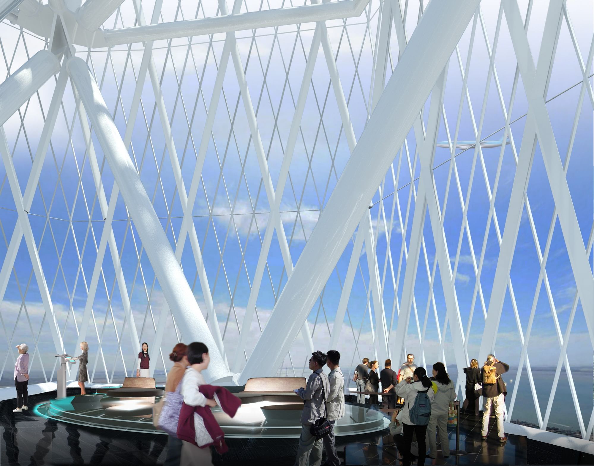 World's First Invisible Highrise - The 450m Tall Infinity Tower ...