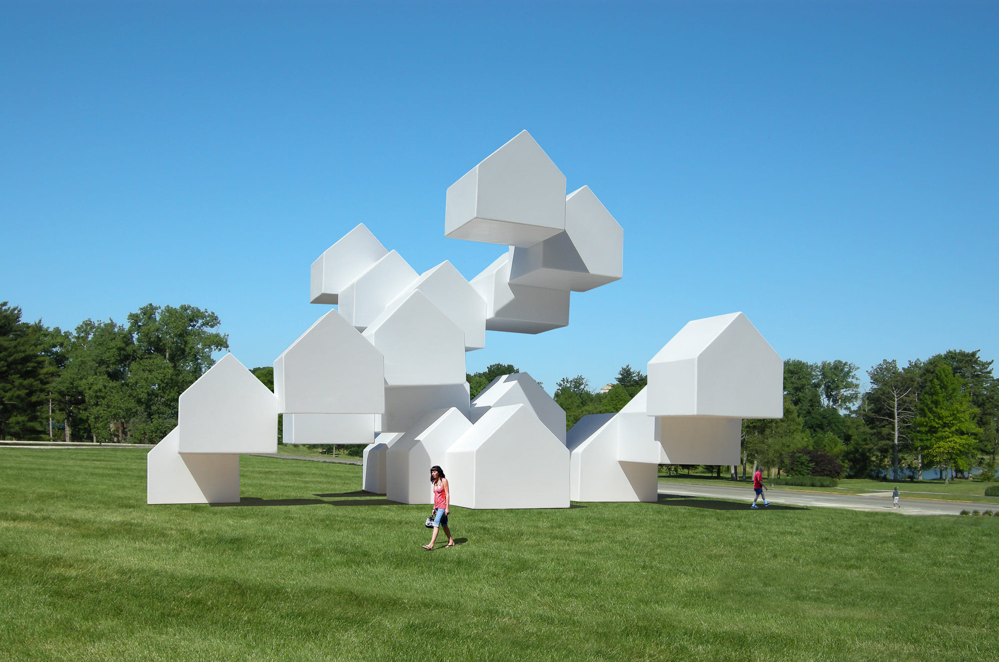 The Modular House Pavilion (A public art installation) | michael ...