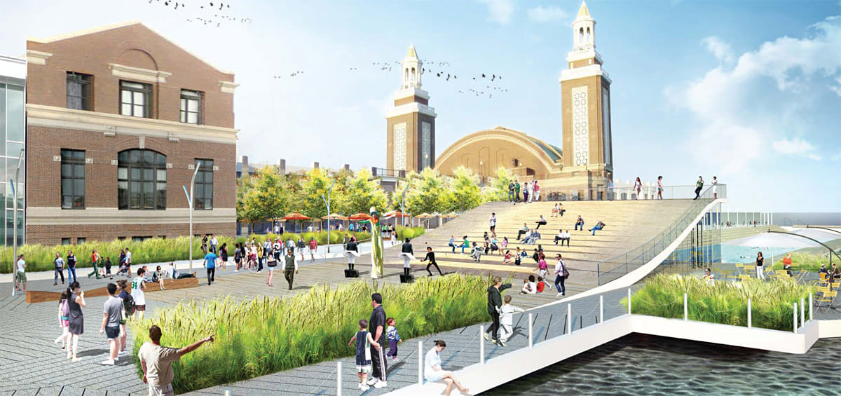 James Corner Field Operations' Winning Design for Navy Pier Redesign