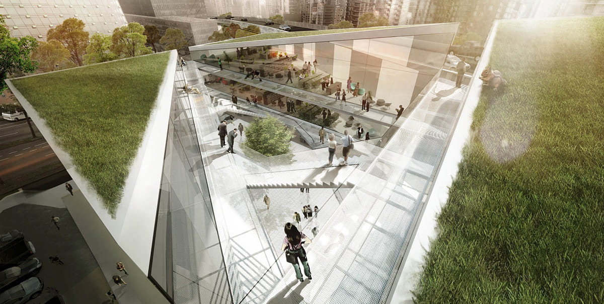 BIG’s 490-foot-tall Beach and Howe Tower for Vancouver | Gallery ...