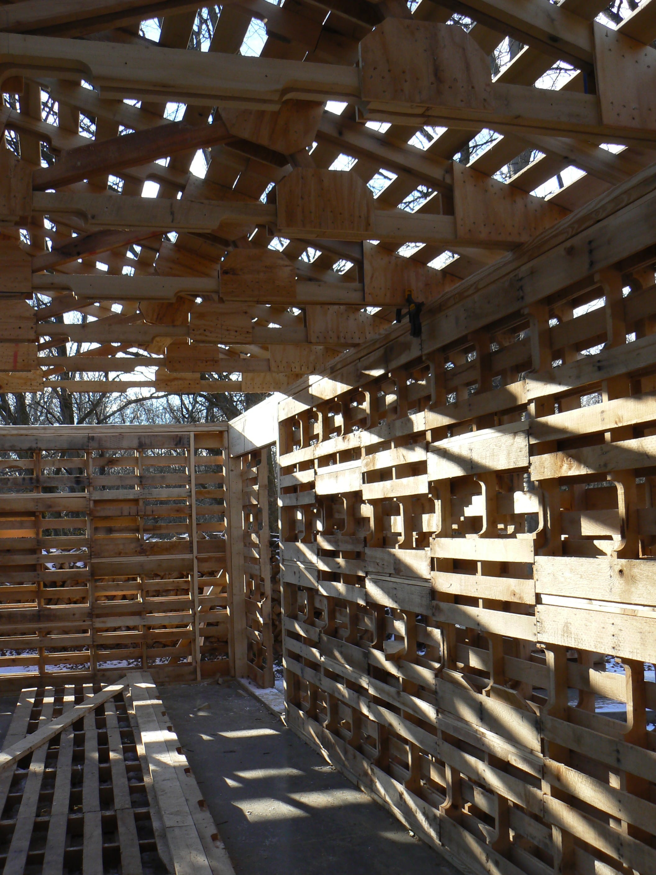 Timber Pallets and Building Permits | News | Archinect