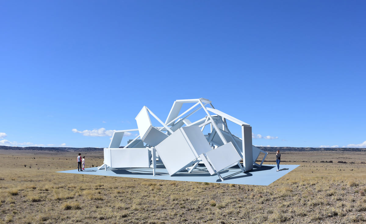 The Interactive Modular Folding Pavilion | michael jantzen | Archinect