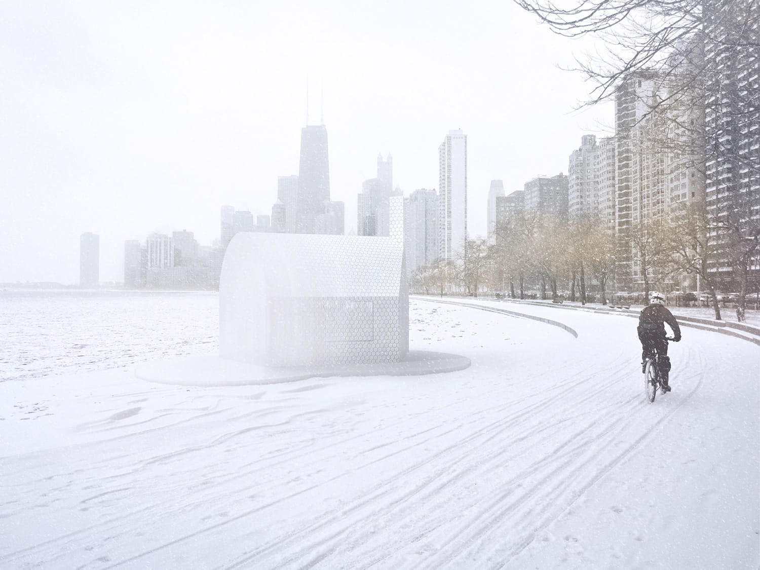 Team Ultramoderne's "Chicago Horizon" wins Chicago Lakefront Kiosk ...