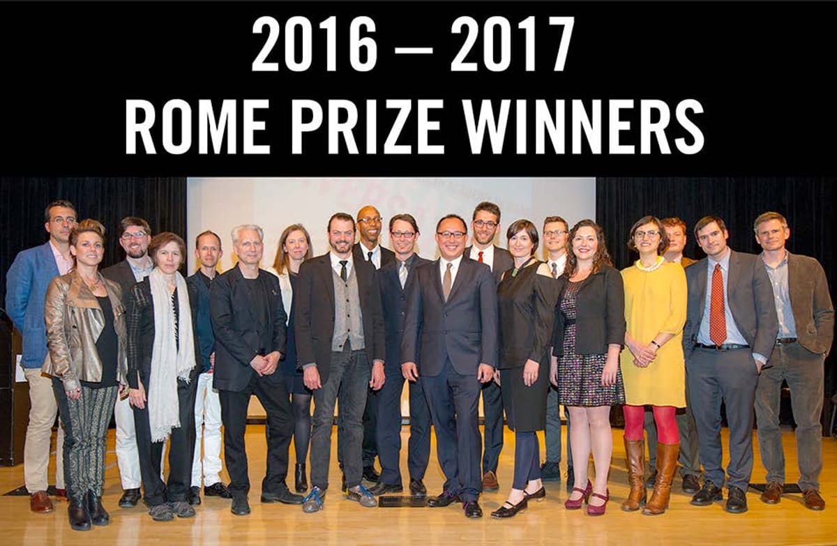 Phu Hoang and Rachely Rotem Awarded the Rome Prize in Architecture ...