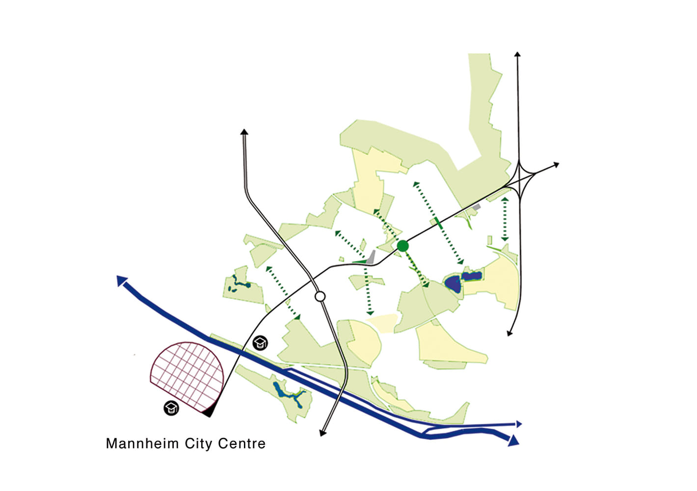 Mannheim's Connection by KH studio - 1st-prize entry for E12 Europe ...