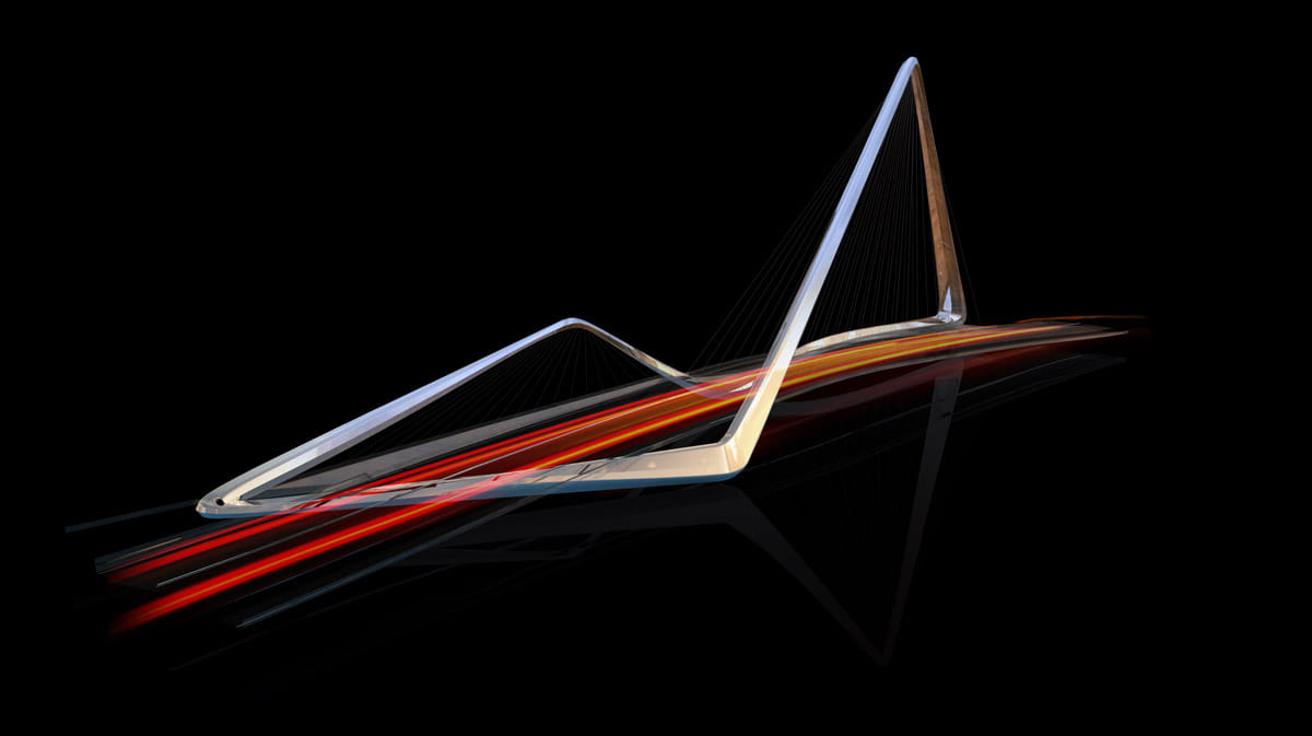 Infinity Loop Bridge by 10 DESIGN + Buro Happold | Gallery | Archinect