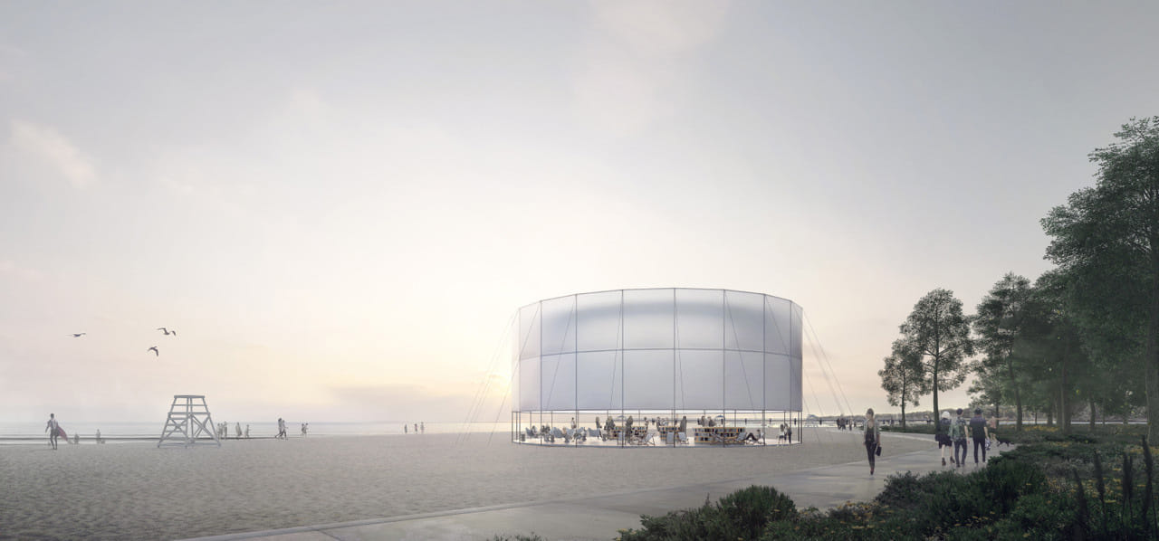 Team Ultramoderne's "Chicago Horizon" wins Chicago Lakefront Kiosk ...