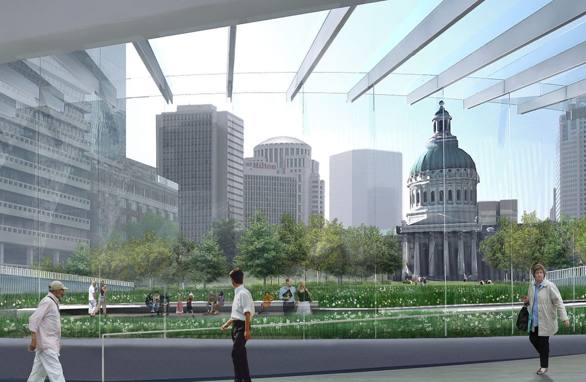 Winning design of the new St. Louis Gateway Arch Museum unveiled | News ...
