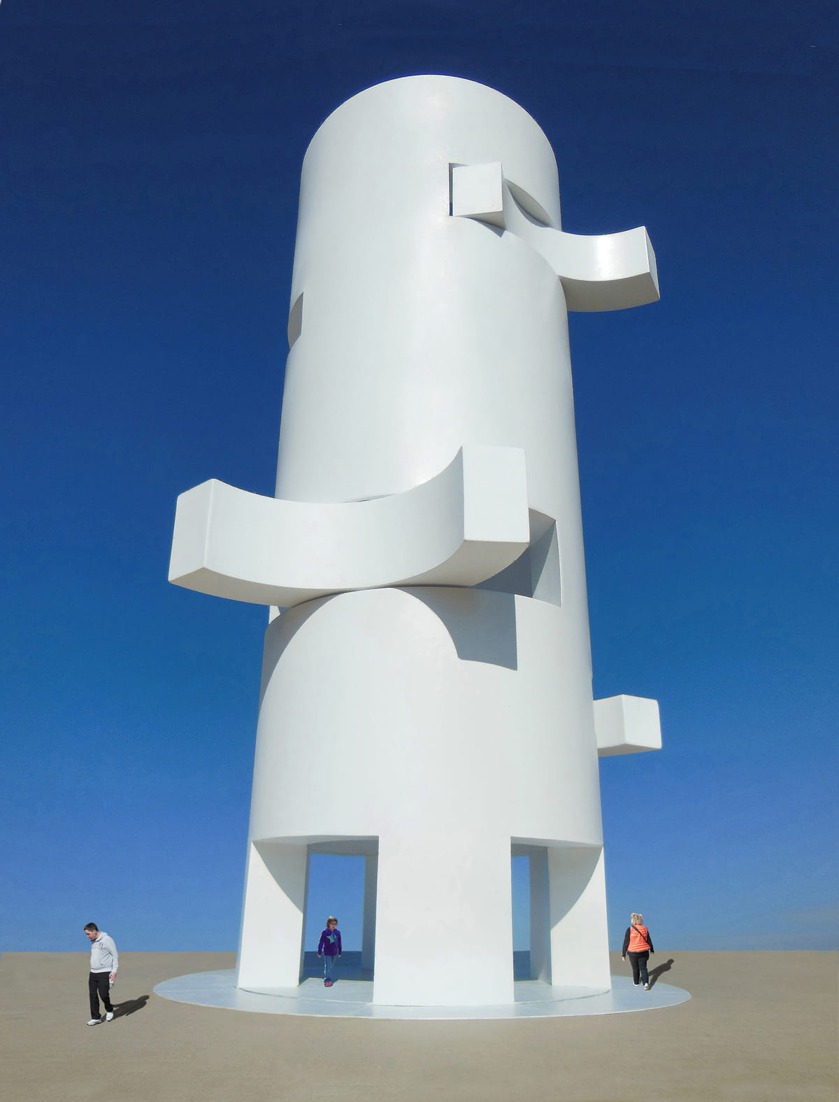 The Sun Shaped Column | michael jantzen | Archinect