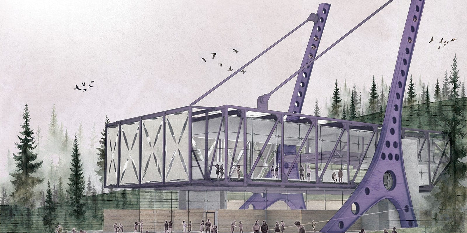 Steel libraries feature among 2025 AISC/ACSA Steel Design Student ...