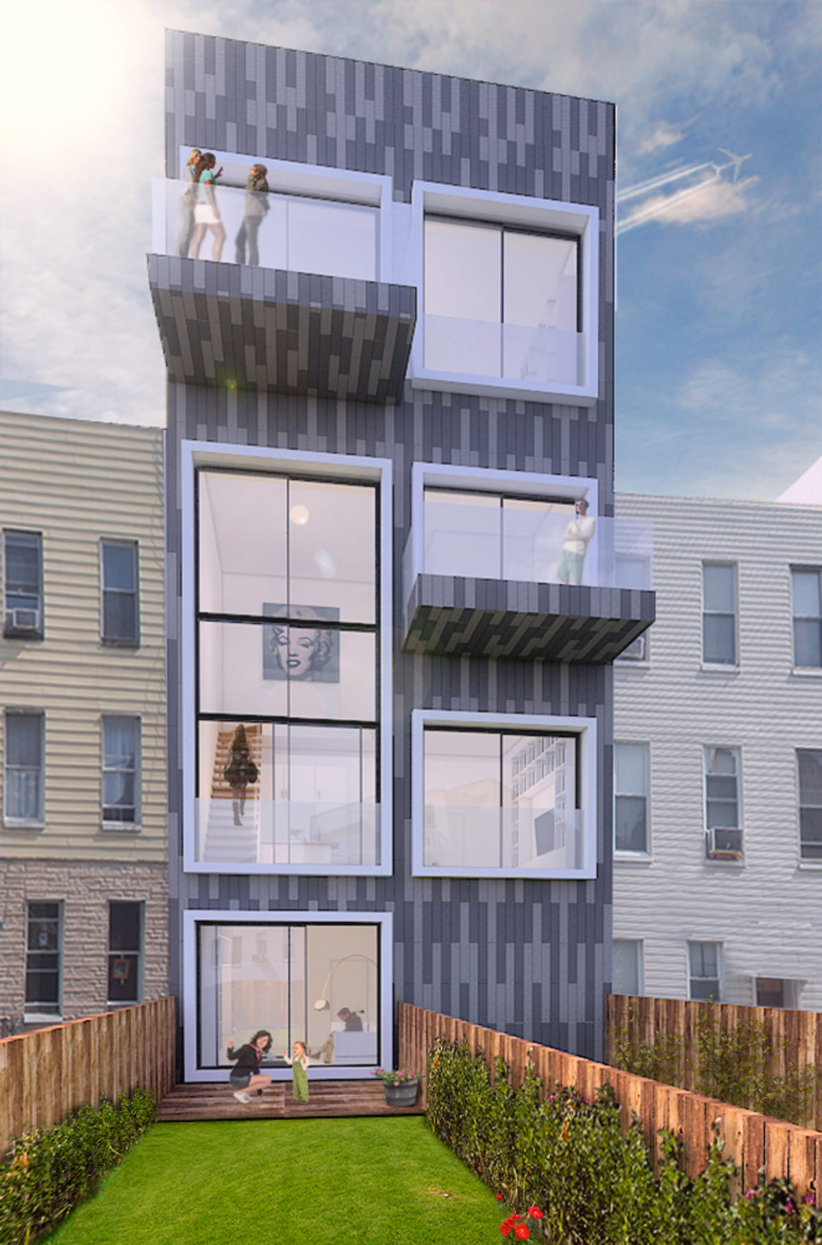 East Williamsburg Condo | EDA/ Echo Design + Architecture. P.C | Archinect