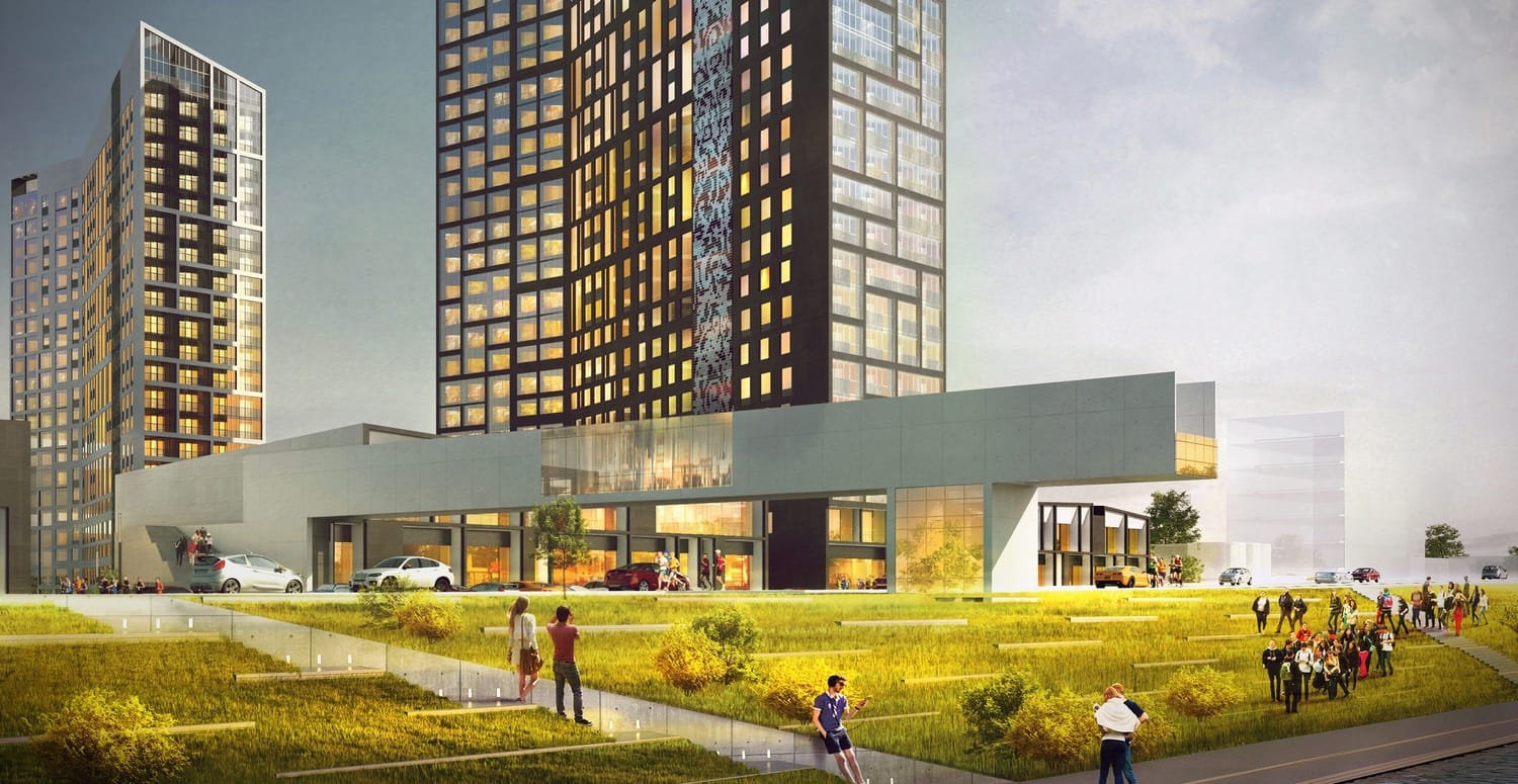 Conception of The Residential Complex in Tula | A.Len | Archinect