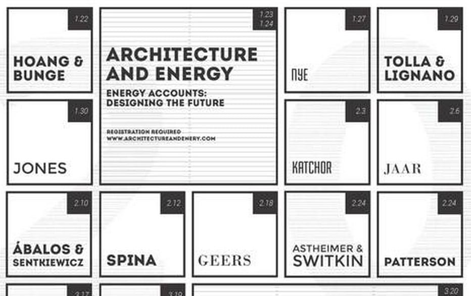 Get Lectured: PennDesign, Spring '14 | News | Archinect